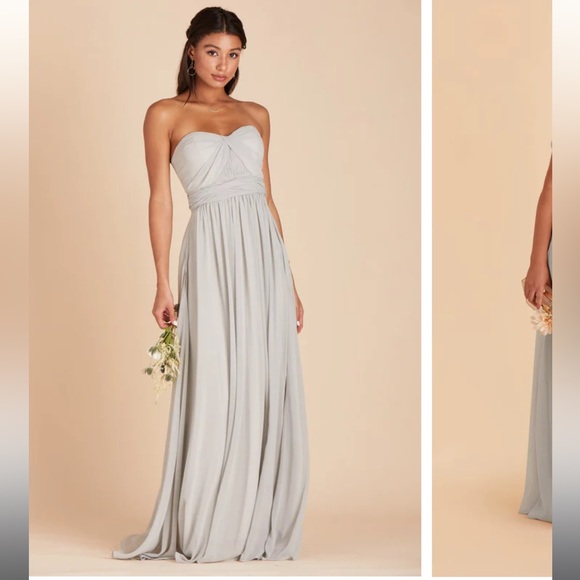 Birdy Grey | Dresses | Birdy Grey Chiffon Bridesmaid Dress | Poshmark